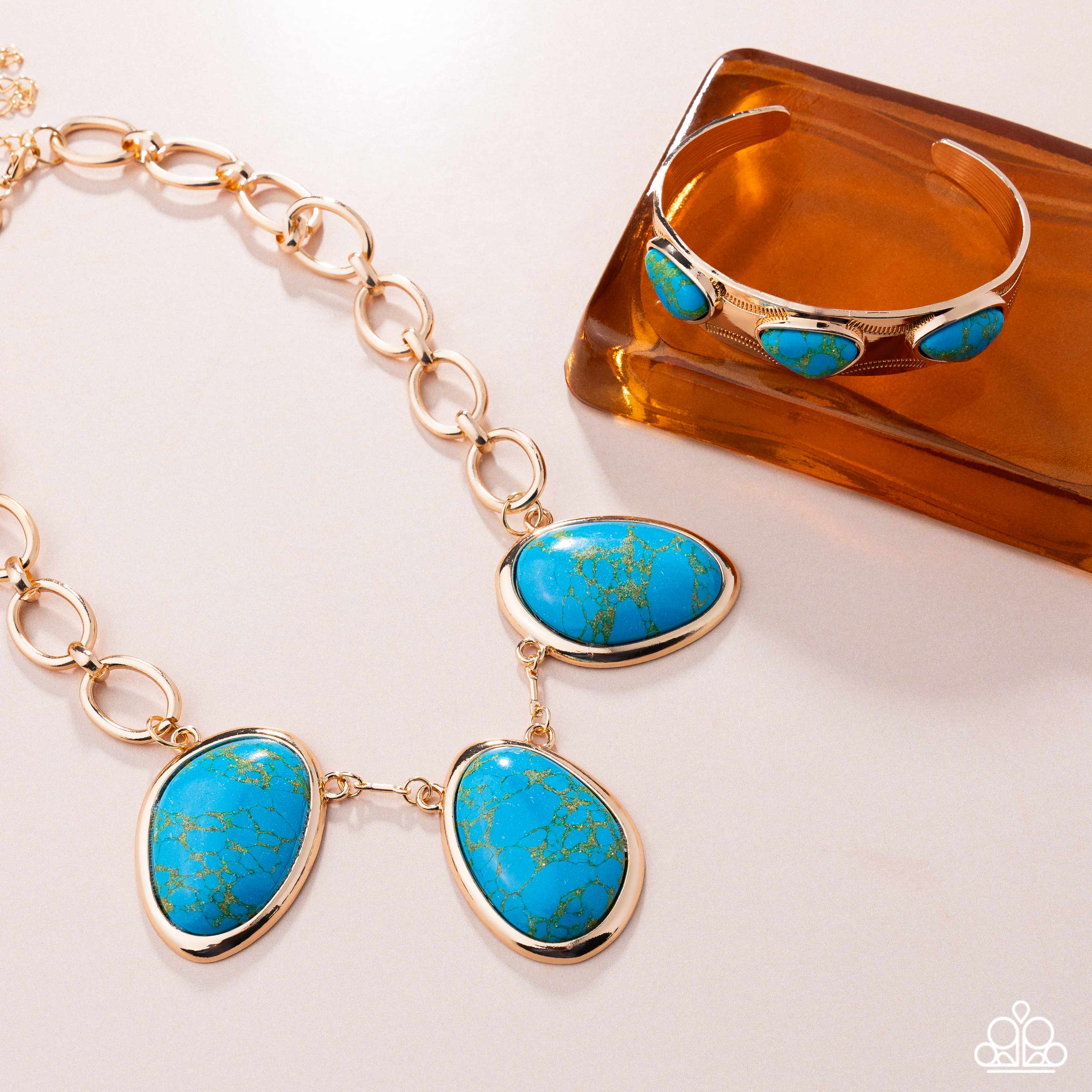 Firmly Grounded Necklace & Solidly Grounded Bracelet Fashion Fix Combo ...